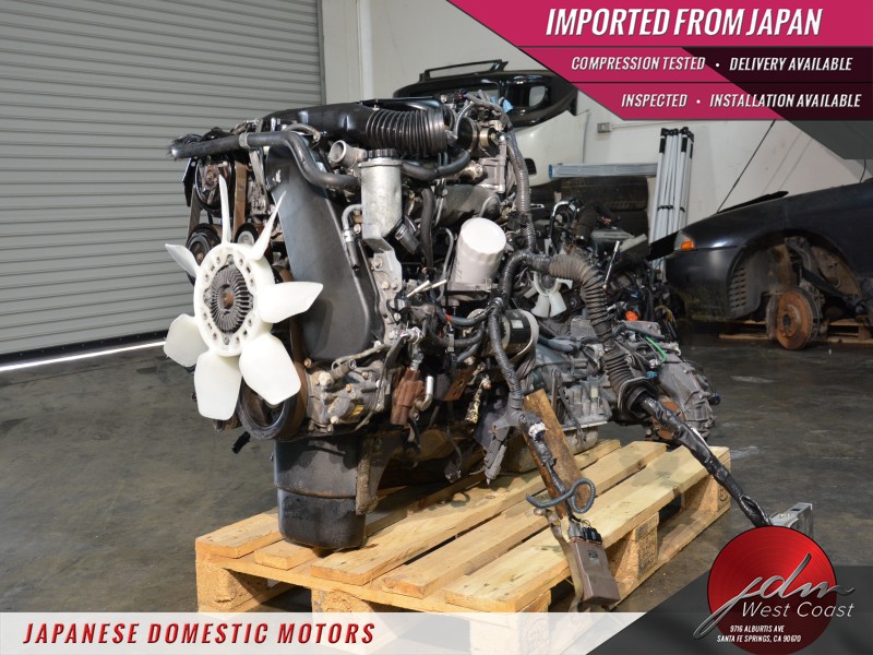 JDM TOYOTA 1KD-FTV D-4D LANDCRUISER PRADO ENGINE 3.0 TURBO DIESEL W/AT ...